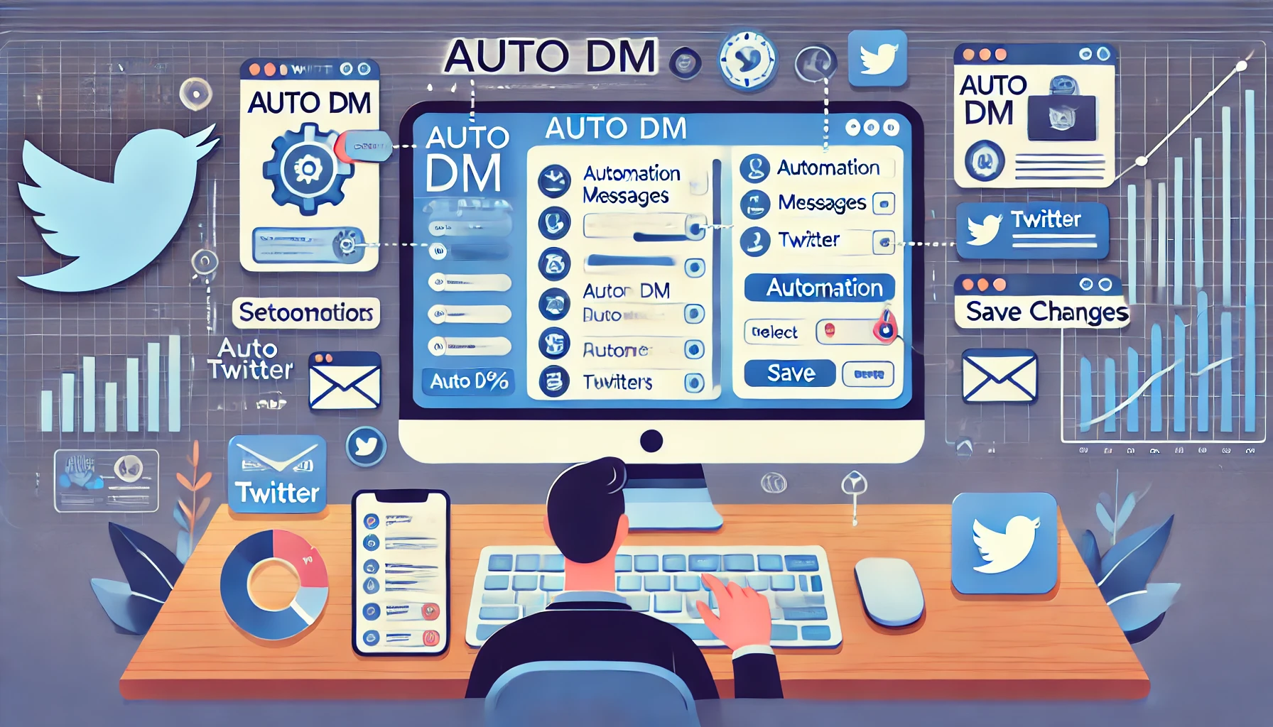 Setting up Auto DM Tools for Twitter - Blaze - Marketing Analytics